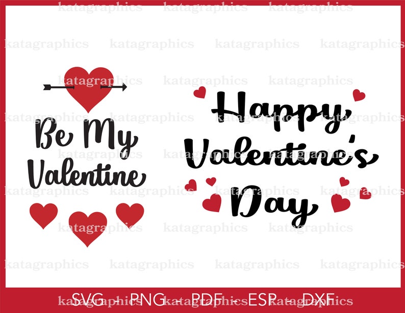Valentine SVG Bundle Valentine Svg Valentine's Day Svg - Etsy