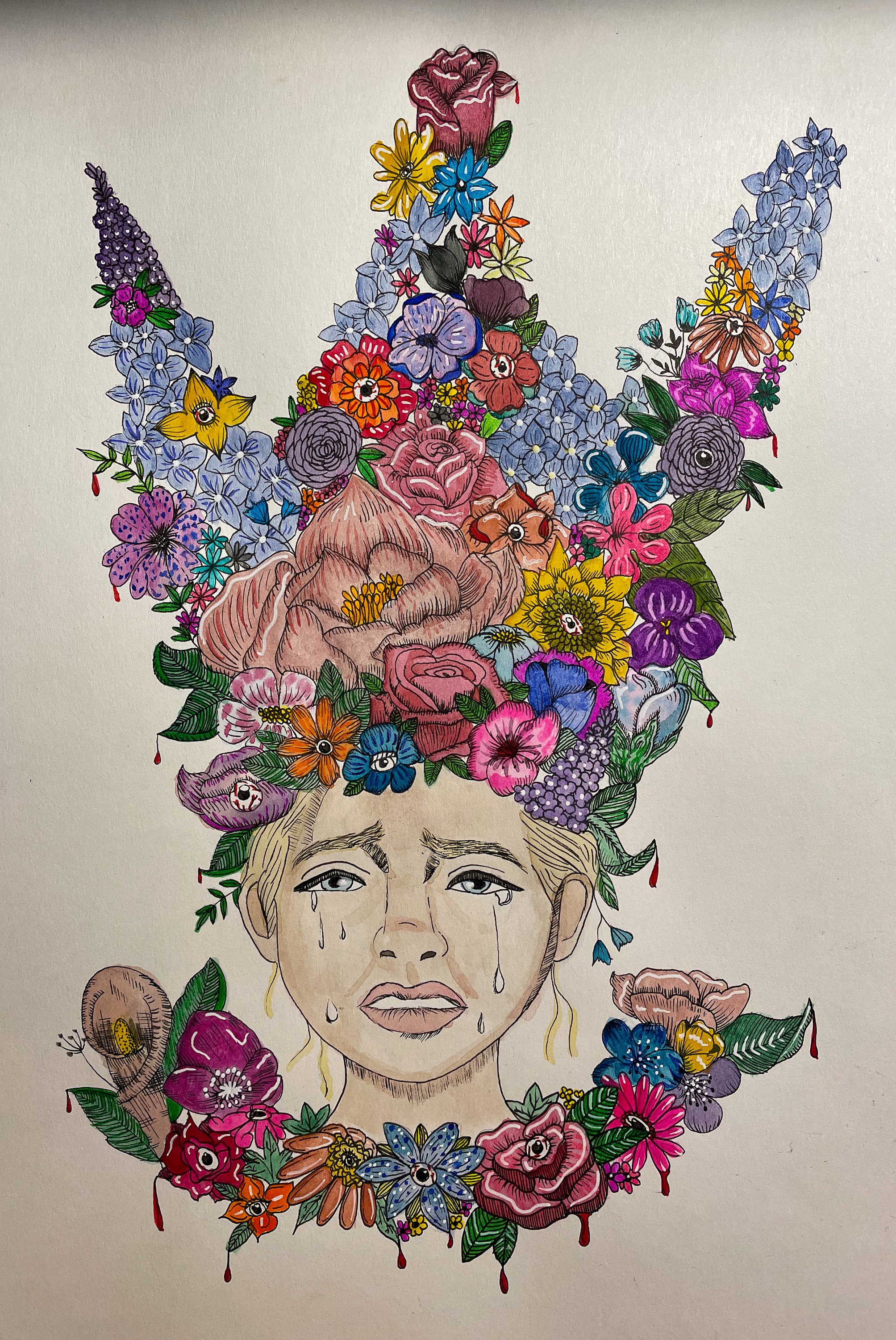 Midsommar Art | Cottagecore | Horror Art | 8x10 Art Print - Etsy