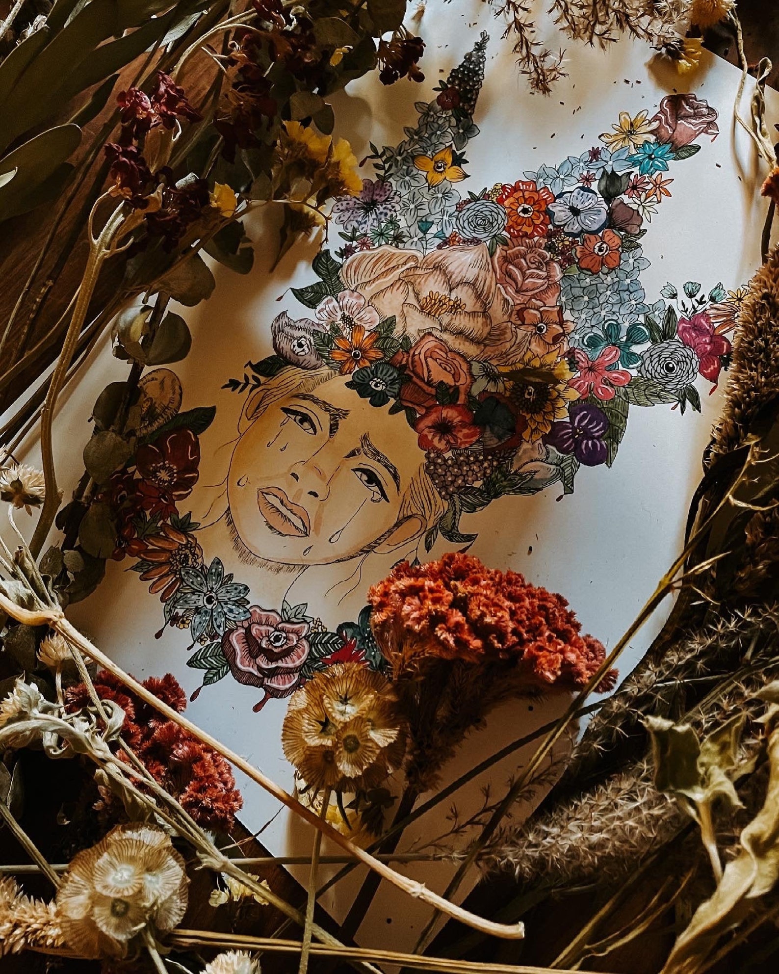 Midsommar Art Cottagecore Horror Art 8x10 Art Print - Etsy