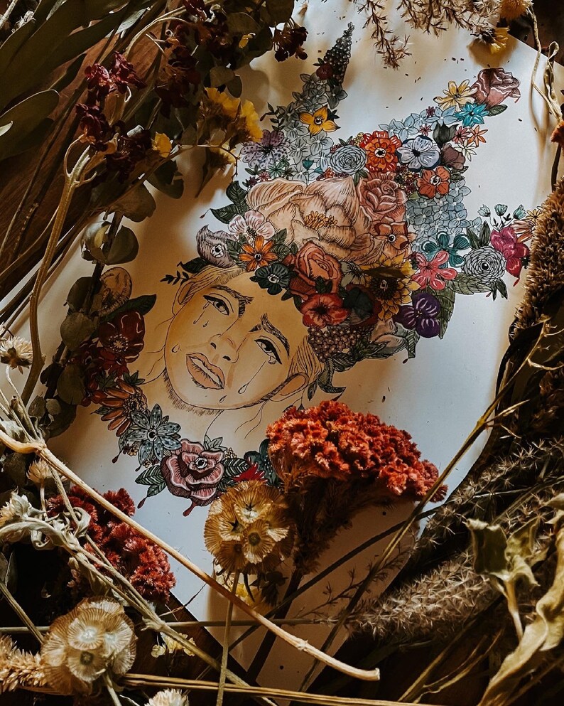 Midsommar Art | Cottagecore | Horror Art | 8x10 Art Print - Etsy