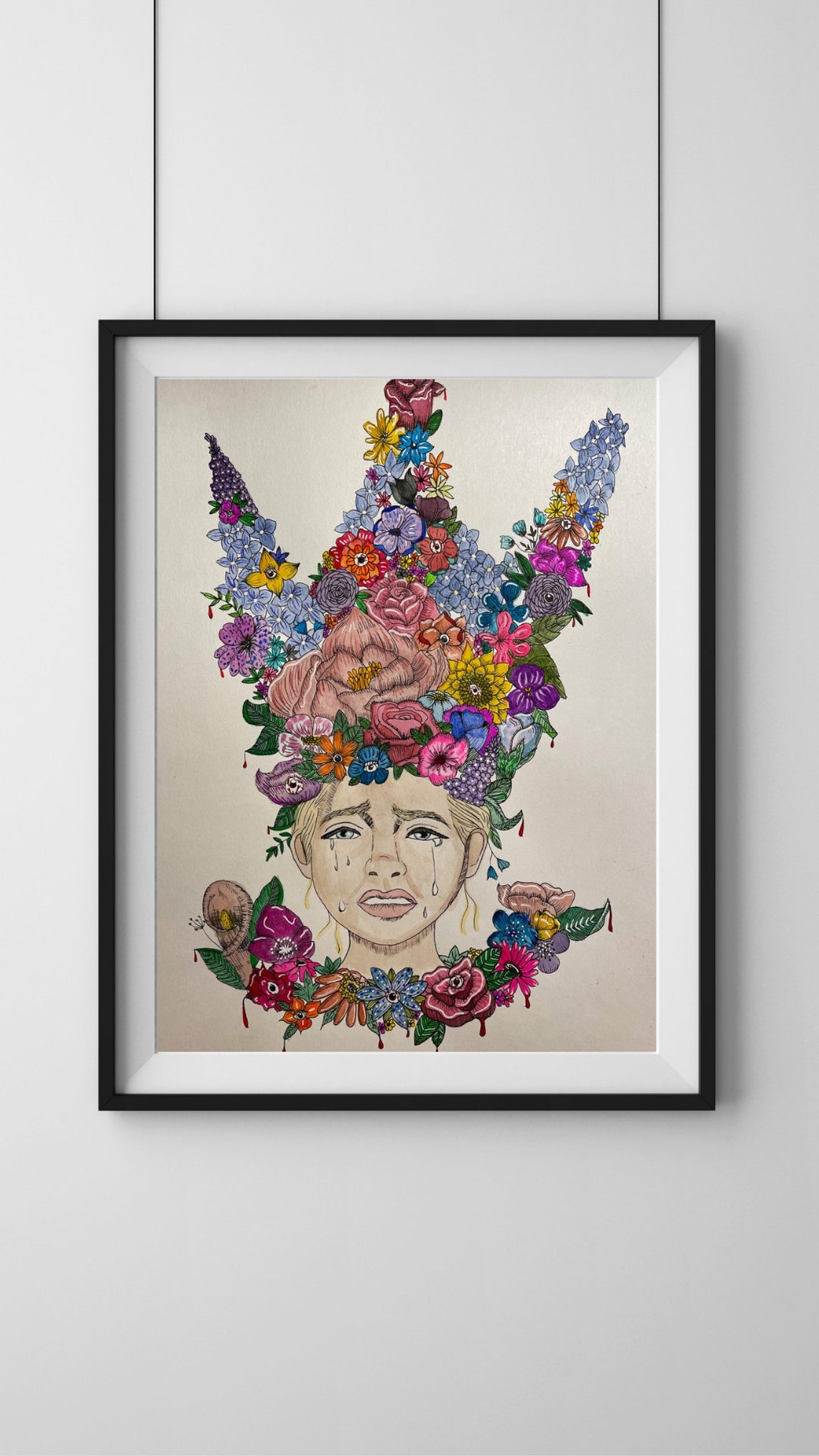 Midsommar Art | Cottagecore | Horror Art | 8x10 Art Print - Etsy