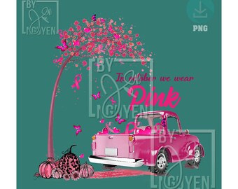 Pink Ribbon Truck | Etsy