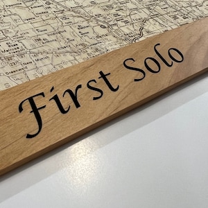 First Solo Plaque With Photo Opening - Etsy