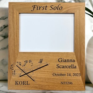 First Solo Plaque With Photo Opening - Etsy