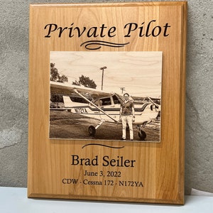 Private Pilot Plaque - Etsy