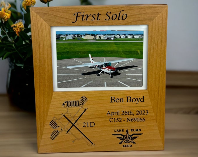 Airplane, Aviator Picture Frame, Custom Text - Etsy