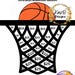 Color My Basketball Net Fundraiser - Etsy