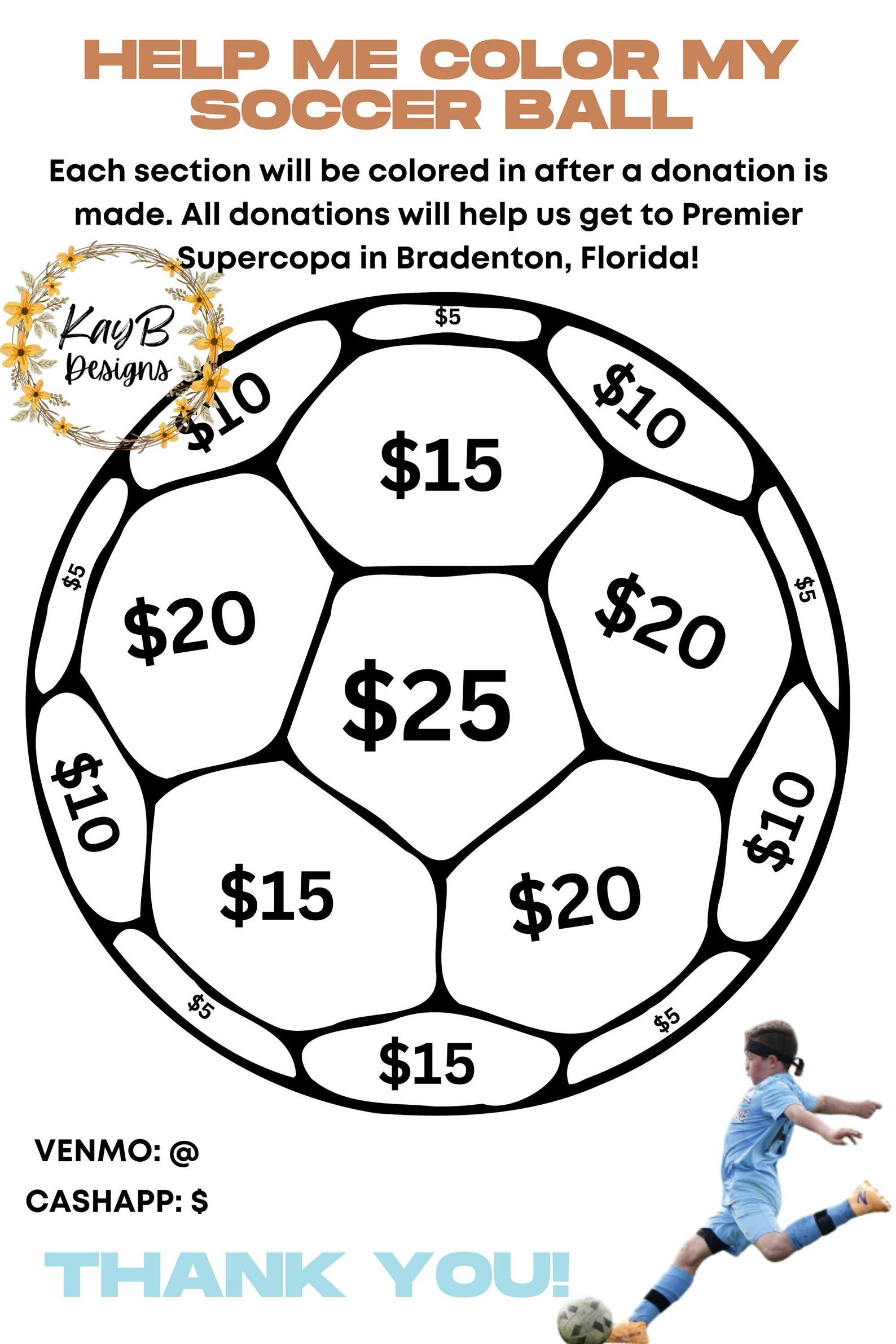 Custom Color My Soccer Ball Digital Download - Etsy