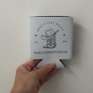 Rose’s Last Rodeo” Bachelorette Koozies – Same Cowboy Forever – Western ...