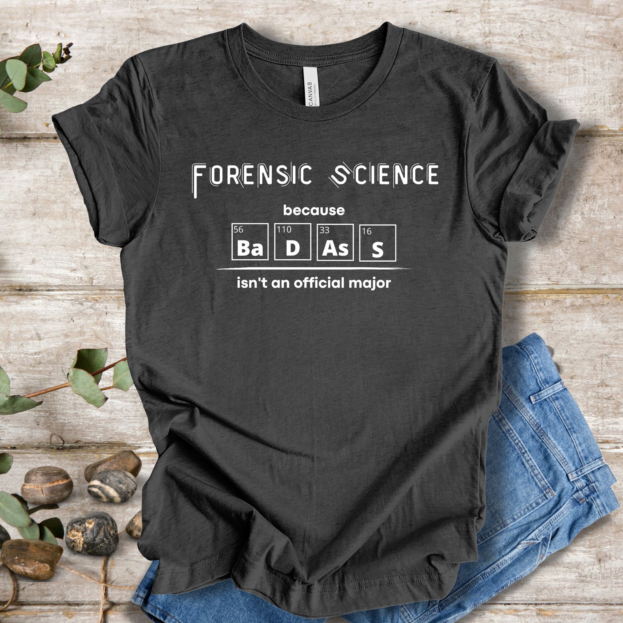 Forensic Science Periodic Table T-shirt: Crime Analyst Gift - Etsy