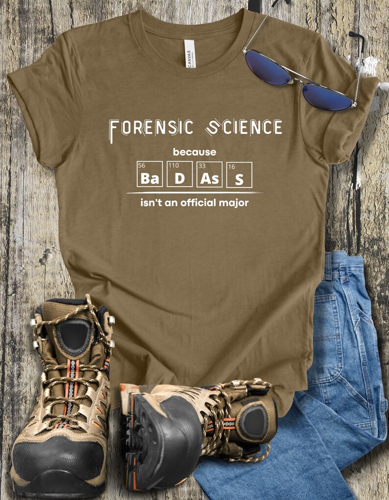 Forensic Science Periodic Table Funny Tshirt Crime Analyst - Etsy