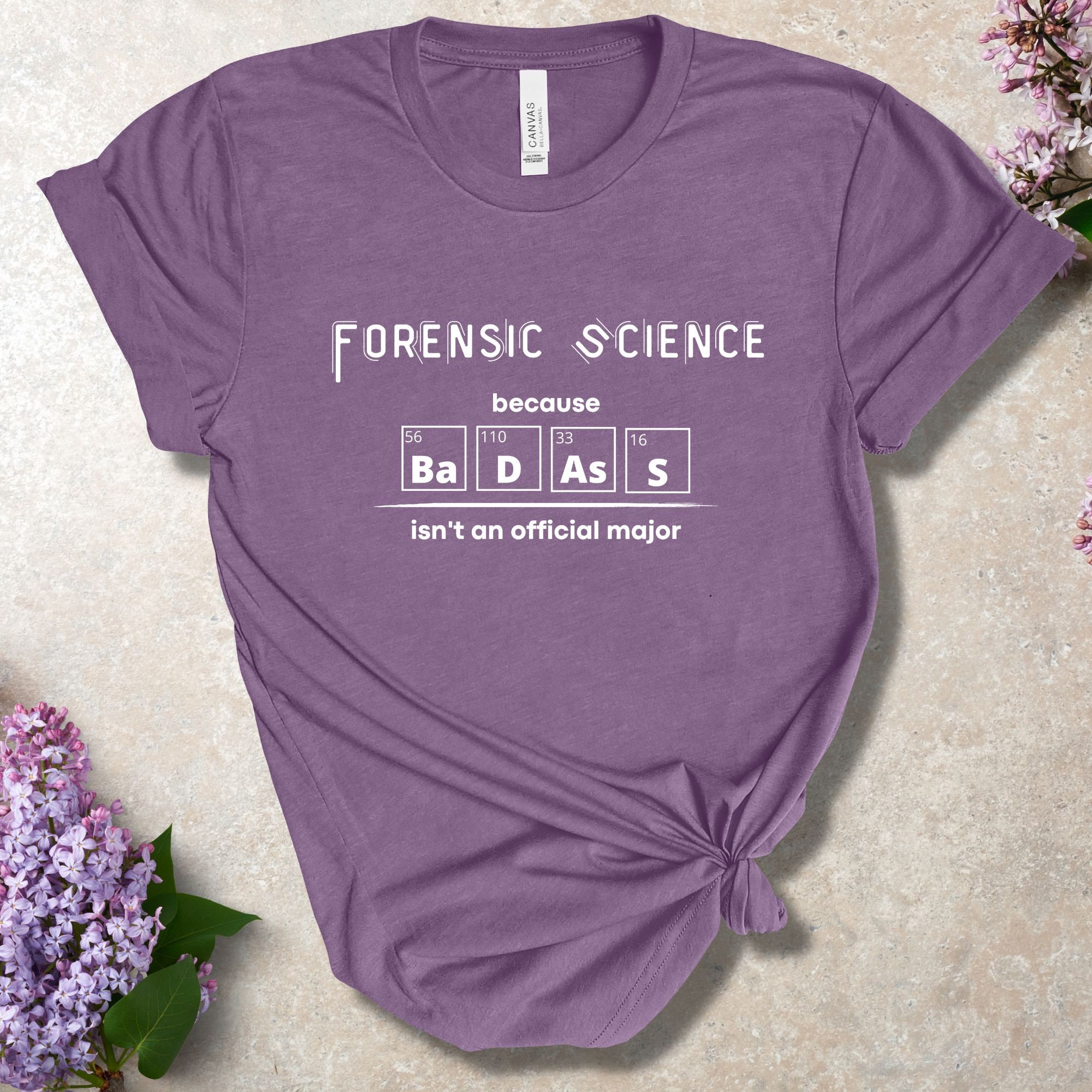 Forensic Science Periodic Table T-shirt: Crime Analyst Gift - Etsy