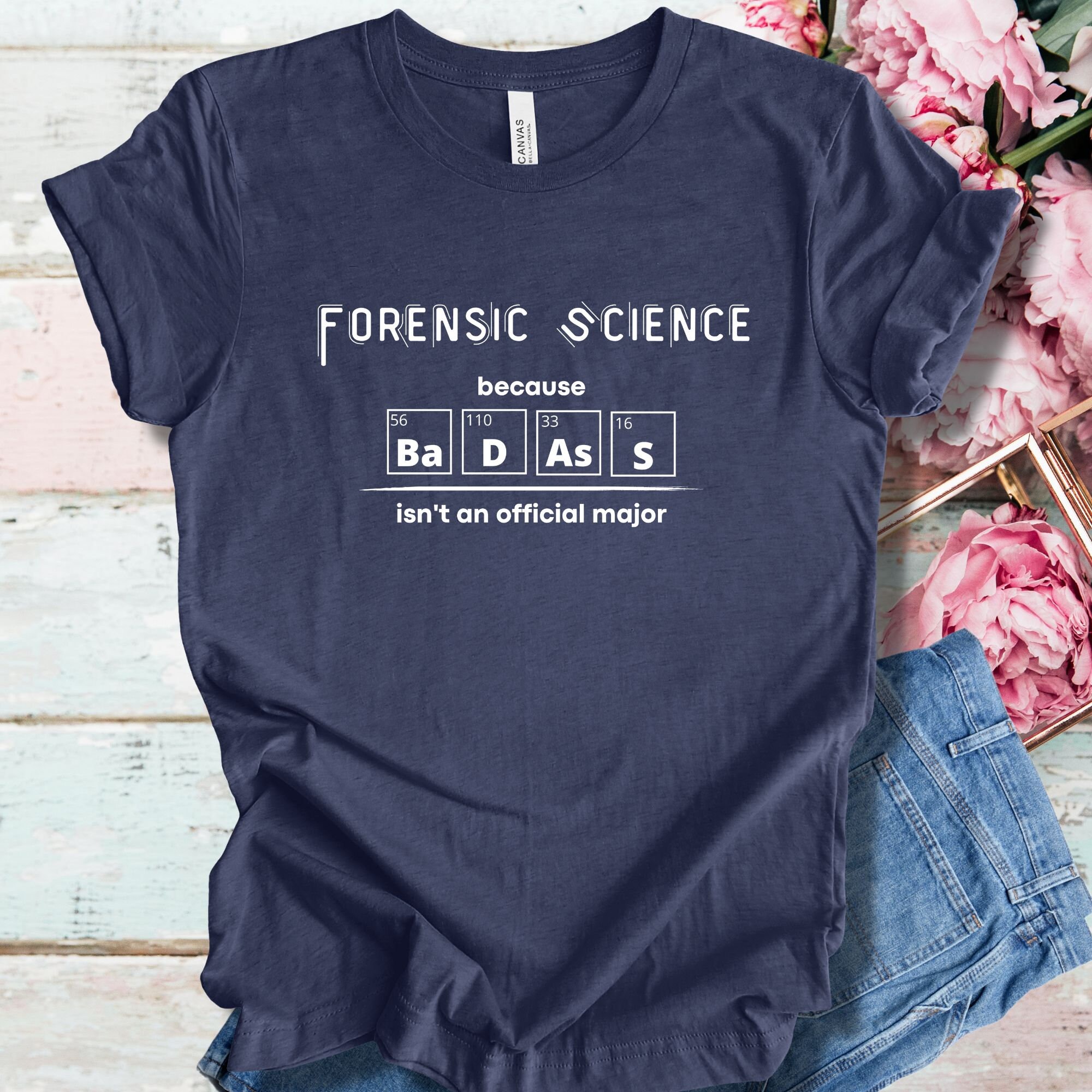 Forensic Science Periodic Table T-shirt: Crime Analyst Gift - Etsy
