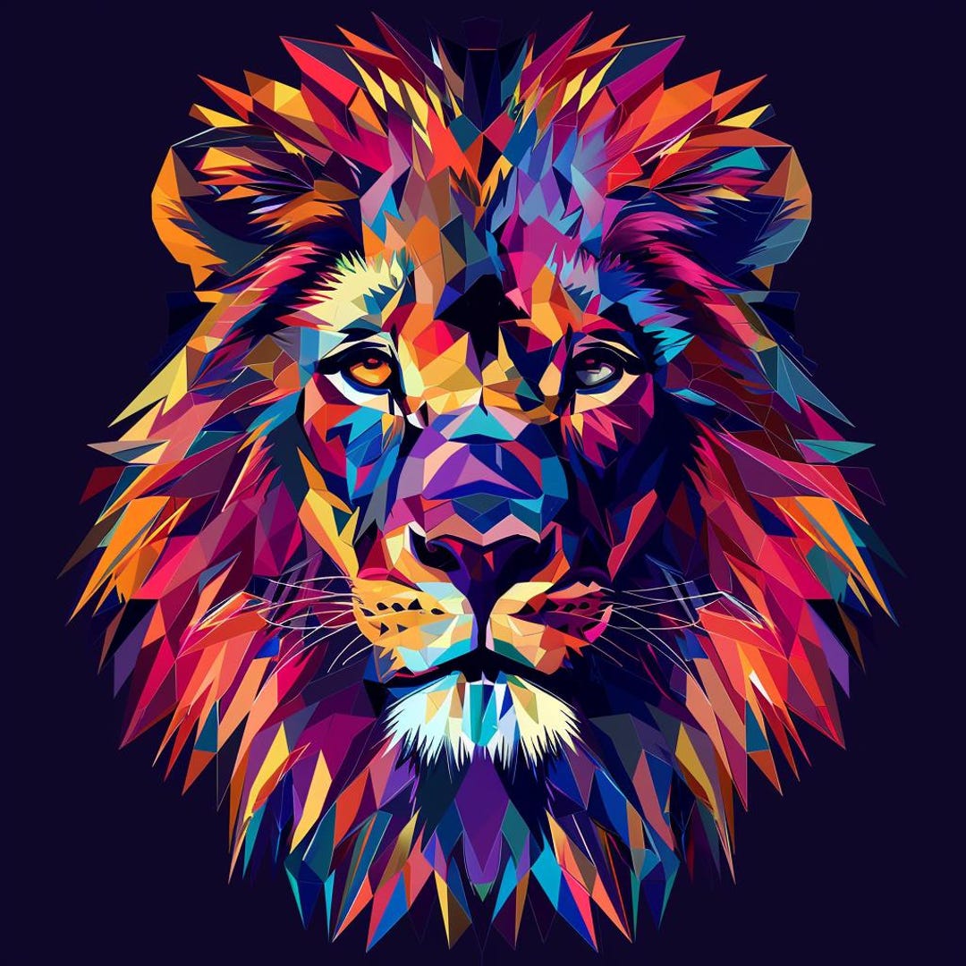 Fierce Animal Car Decals. Bold Predator Graphics, Vibrant Tiger, Lion ...