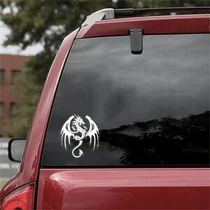 Dragon Car Decal Vinyl Window Bumper Laptop Car Emblem Graphic ...