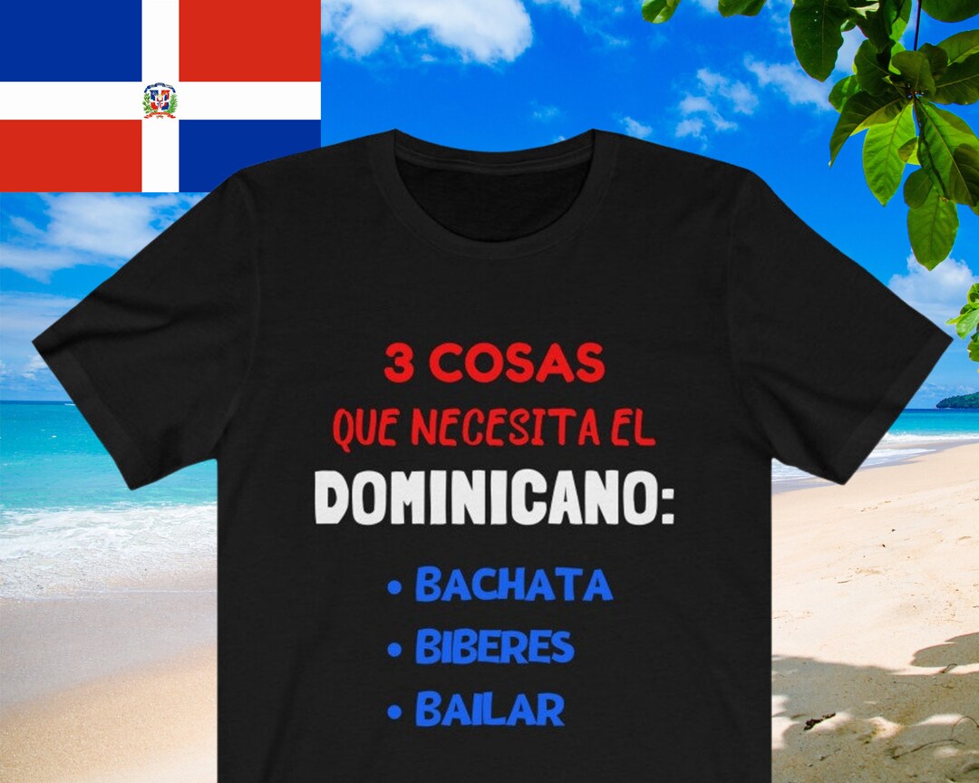 Bachata Biberes Y Bailar Polo Che DOMINICANO Funny Dominican Shirt ...