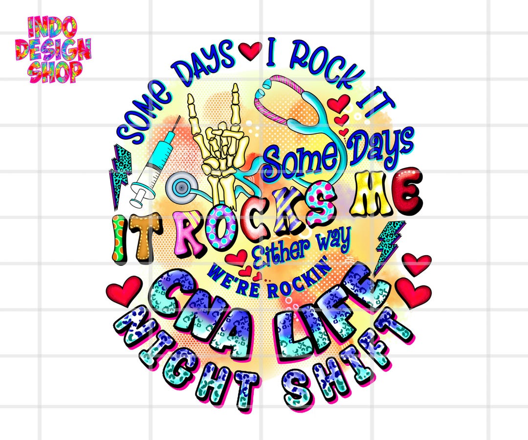 CNA Png, Night Shift Cna Png, Cna Life Png Sublimation Design, Cna Png ...