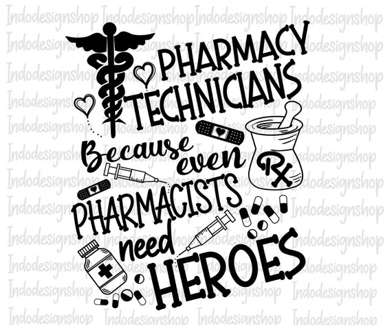 Pharmacist Technicians Png Svg Pharmacy Technician Png Svg - Etsy