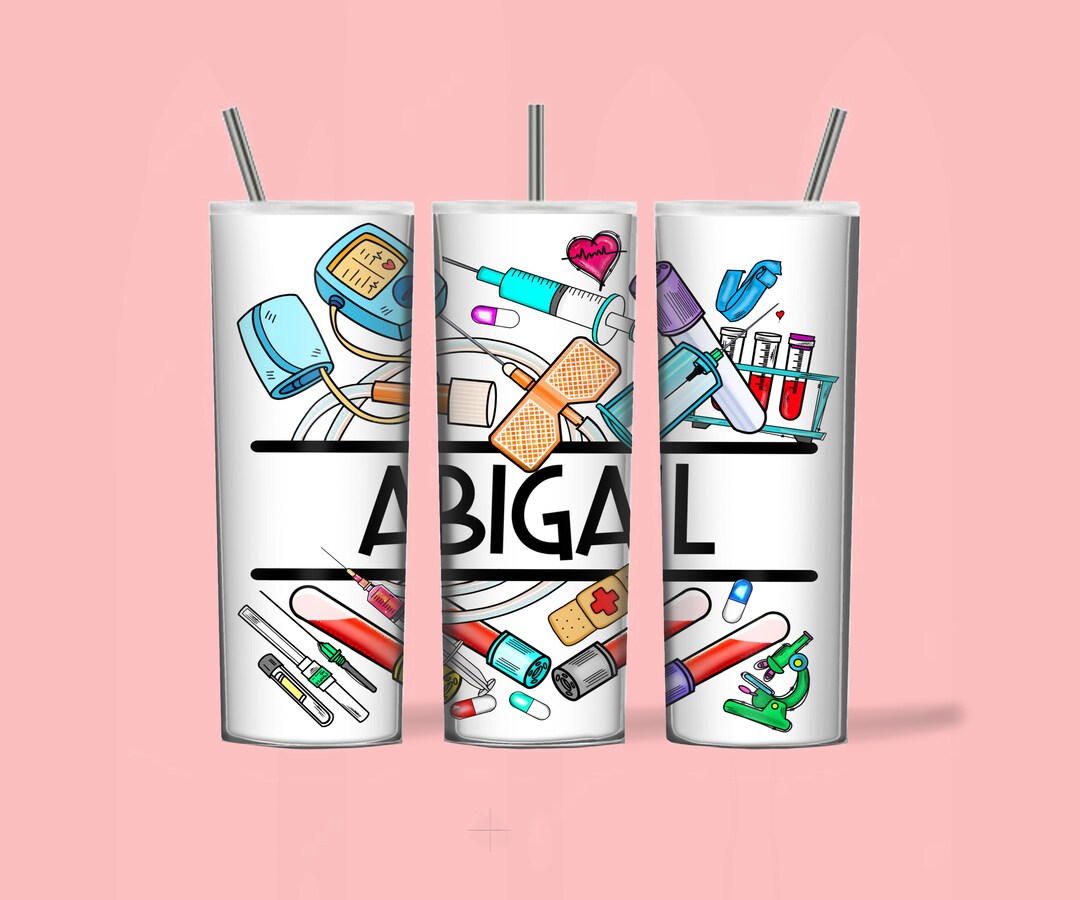 Phlebotomist Tumbler Wrap Design, Phlebotomist 20 Oz Skinny Tumbler ...