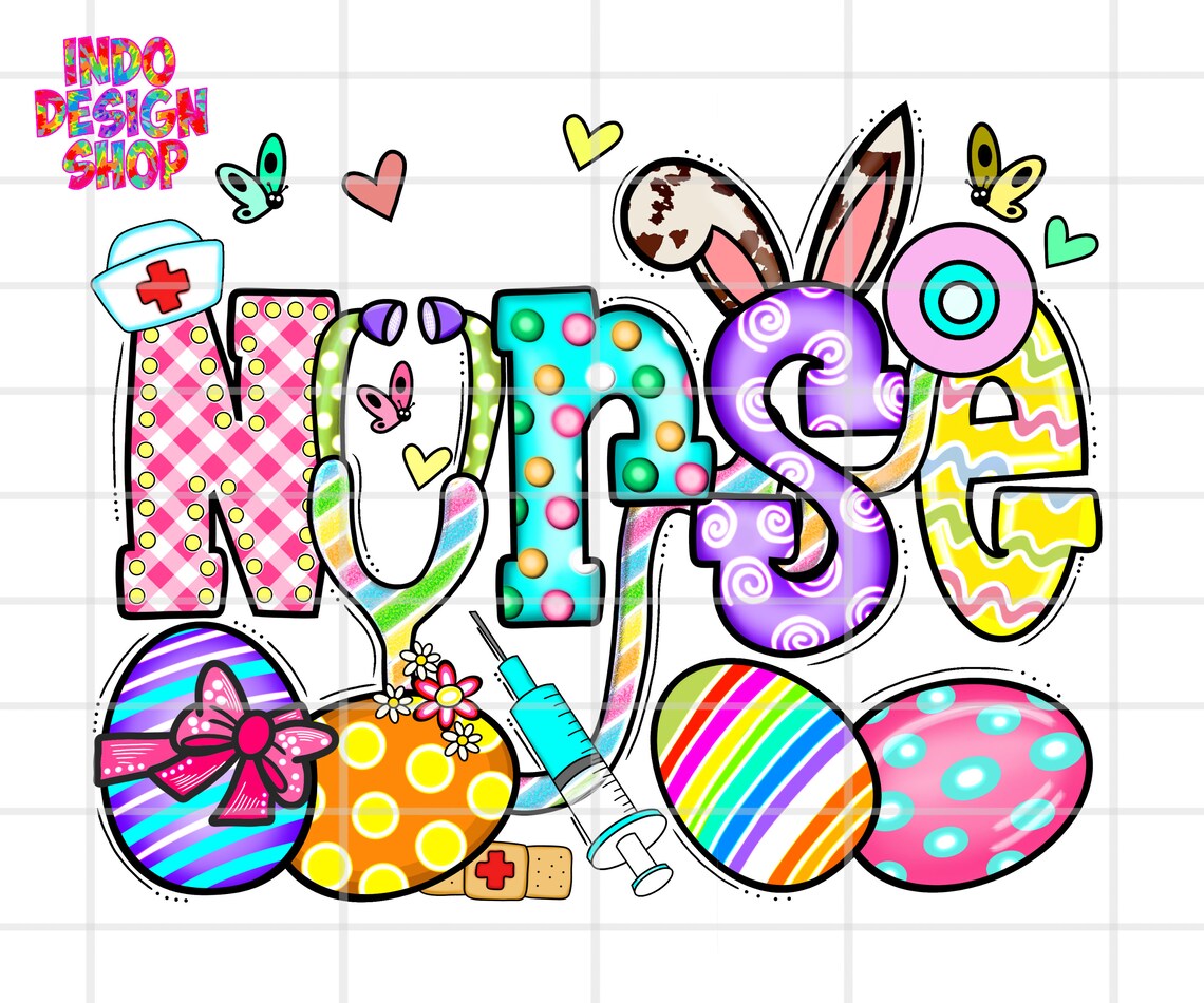Easter Nurse Png Every Bunny's Favourite Nurse Png - Etsy