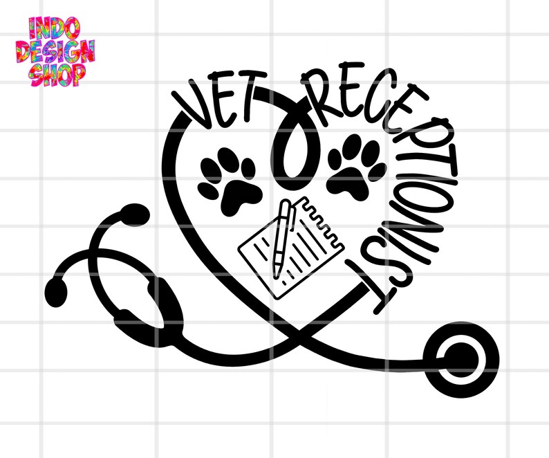 Vet Receptionist Svg, Veterinary Receptionist Svg File for Cricut ...