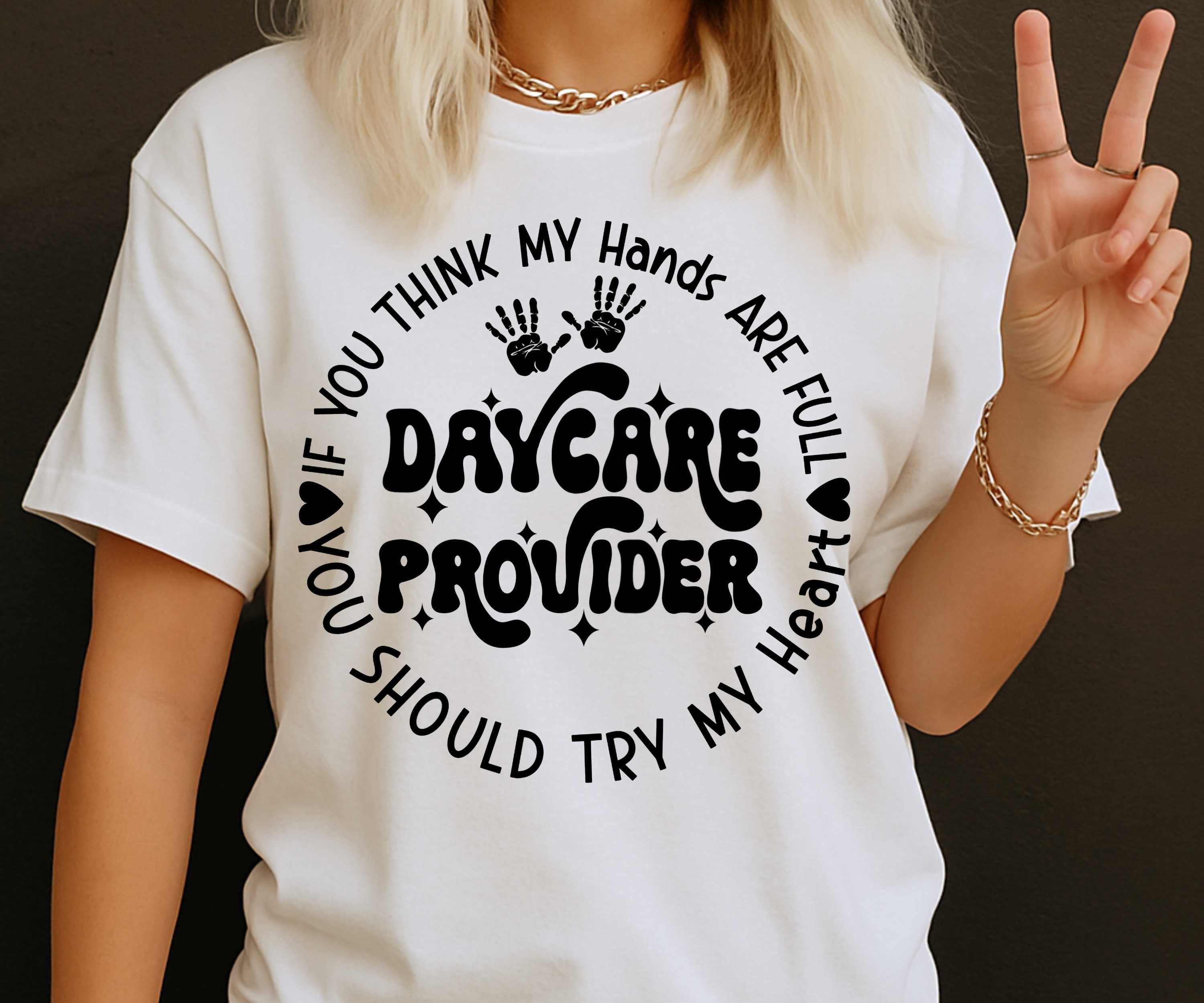 Daycare Provider SVG PNG, Childcare Staff Svg Png (digital Download ...