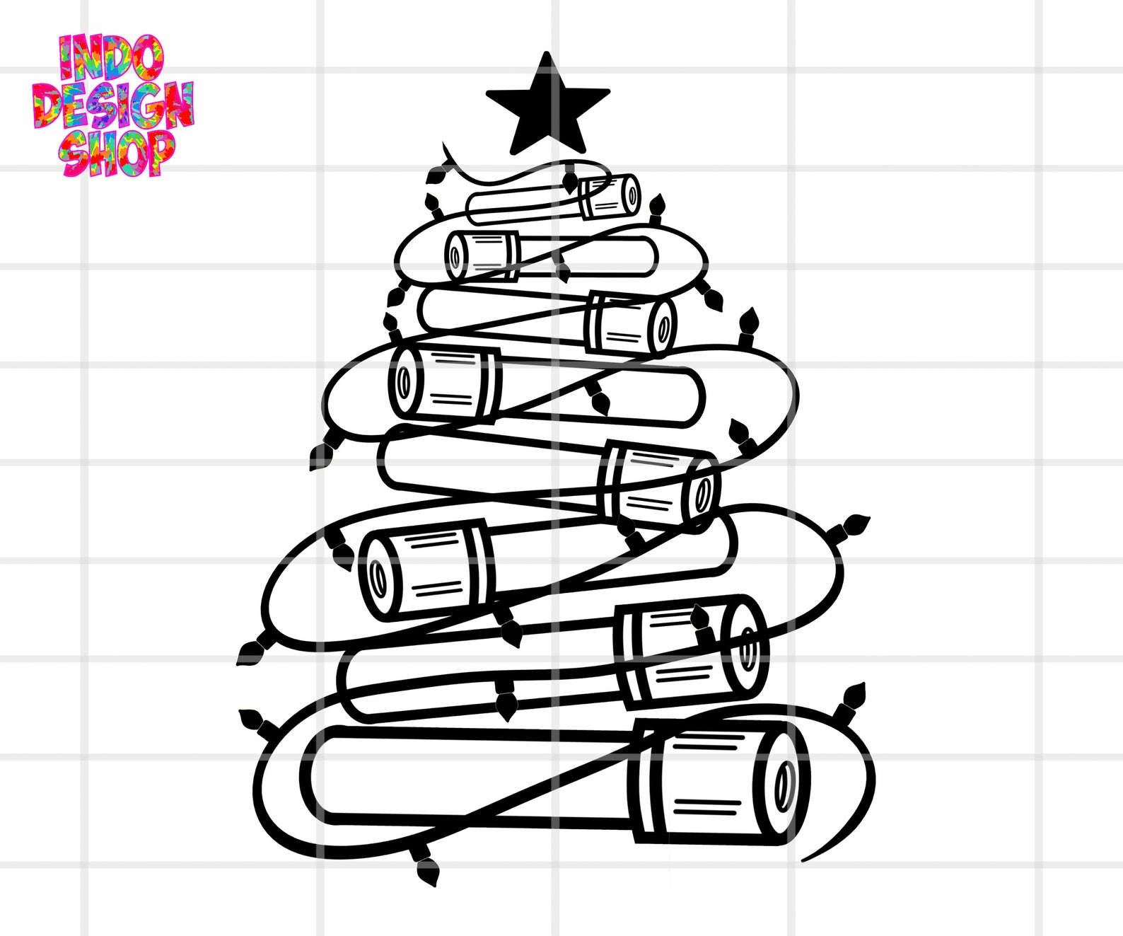 Blood Tubes Christmas Tree Svg Png, Christmas Phlebotomy Svg Png ...