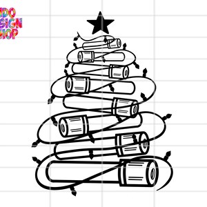 Blood Tubes Christmas Tree Svg Png, Christmas Phlebotomy Svg Png ...