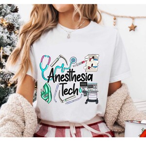 Anesthesia Tech PNG: Sublimation Design File (digital Download ...