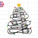Blood Tubes Christmas Tree Svg Png, Christmas Phlebotomy Svg Png ...