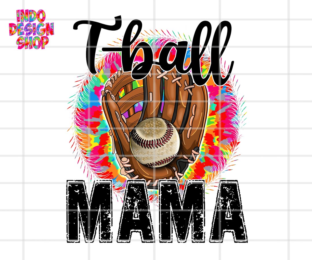 T-ball Mama Png, T-ball Mama Png Sublimation Design and Digital ...