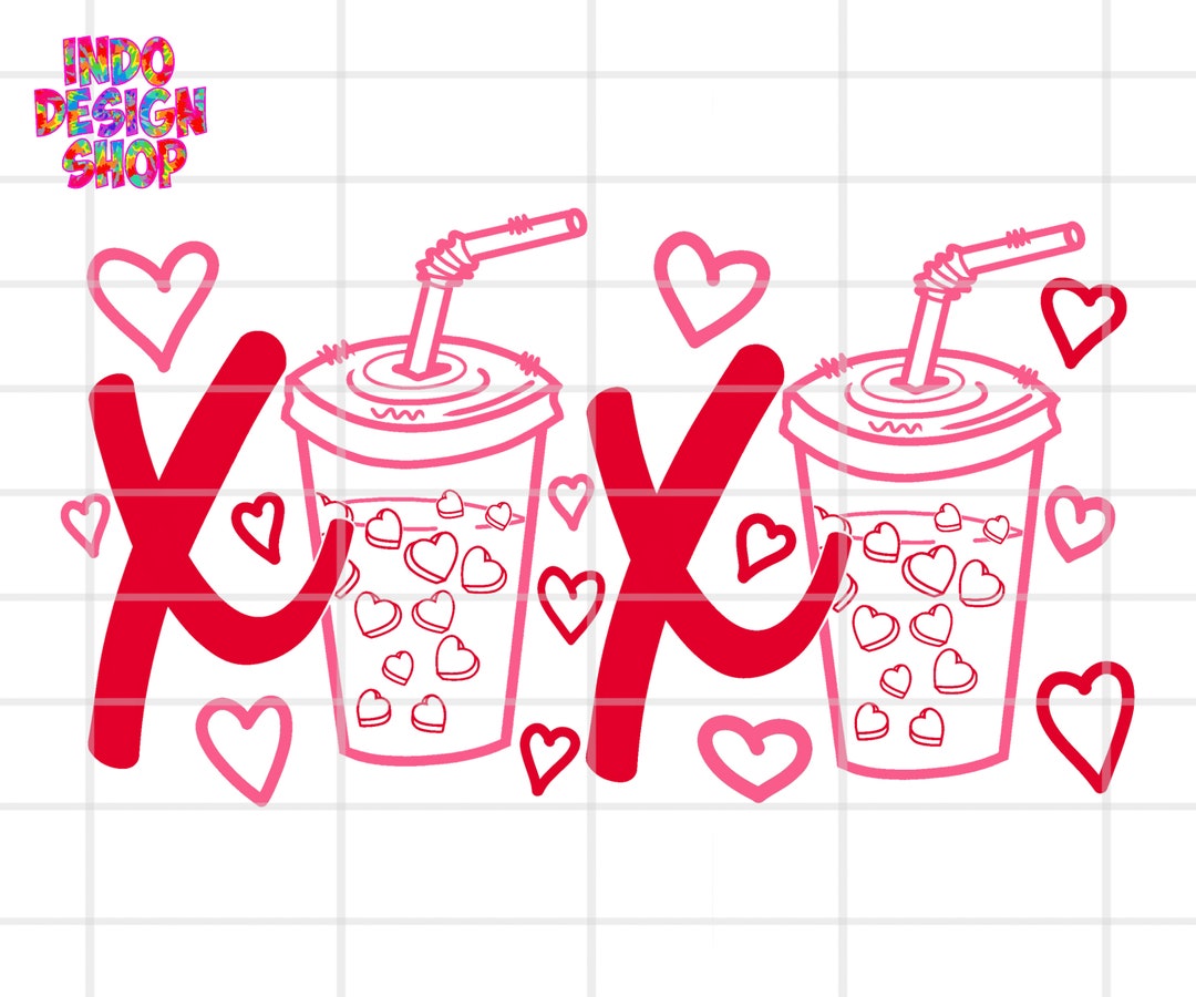 Valentines Loaded Tea Svg, Valentine's Day Loaded Tea Svg, XOXO Loaded ...