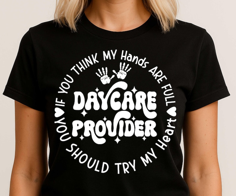 Daycare Provider SVG PNG, Childcare Staff Svg Png (digital Download ...