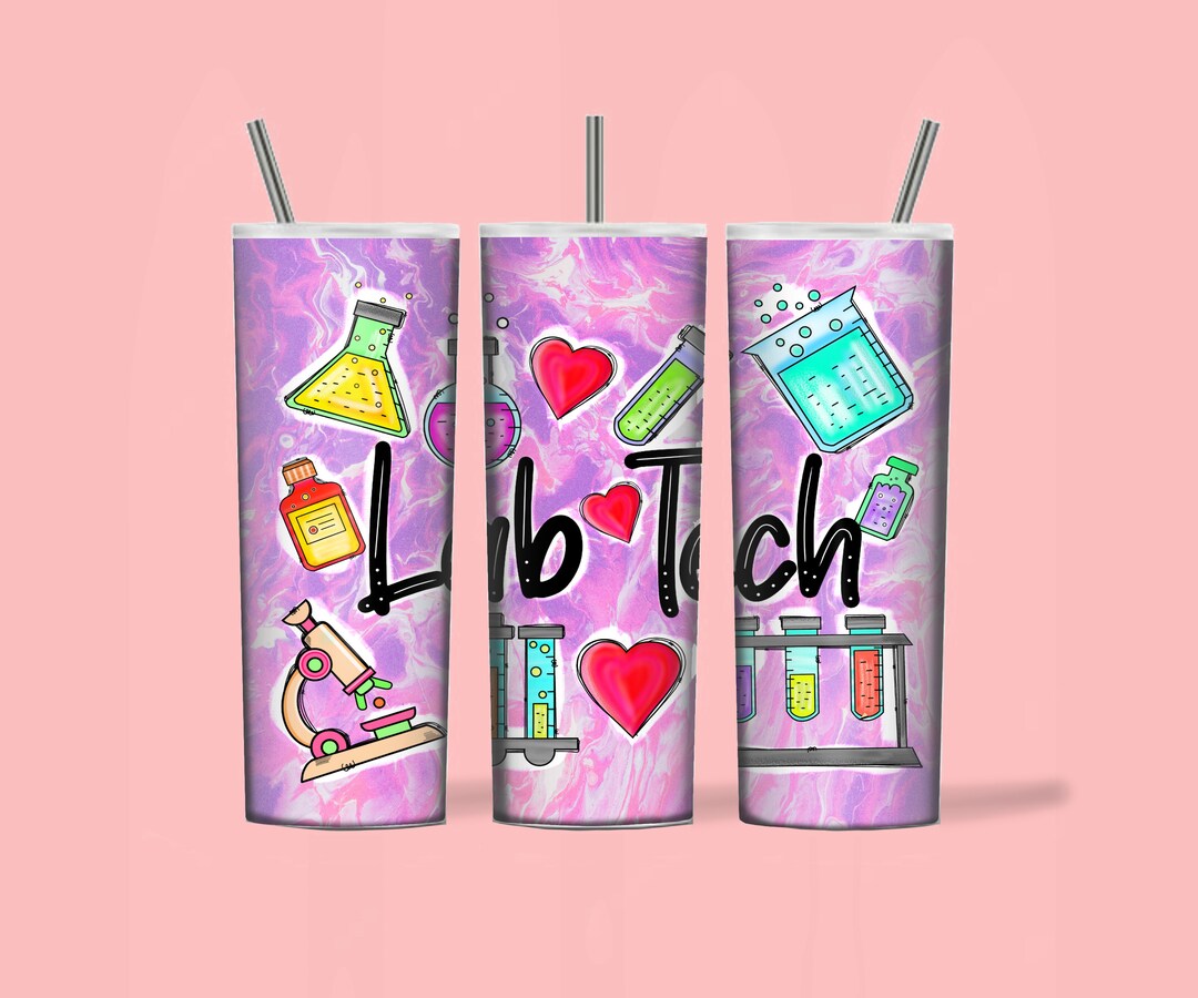 Lab Tech Tumbler Wrap, Lab Tech Tumbler Wrap Design, Lab Tech Tumbler ...