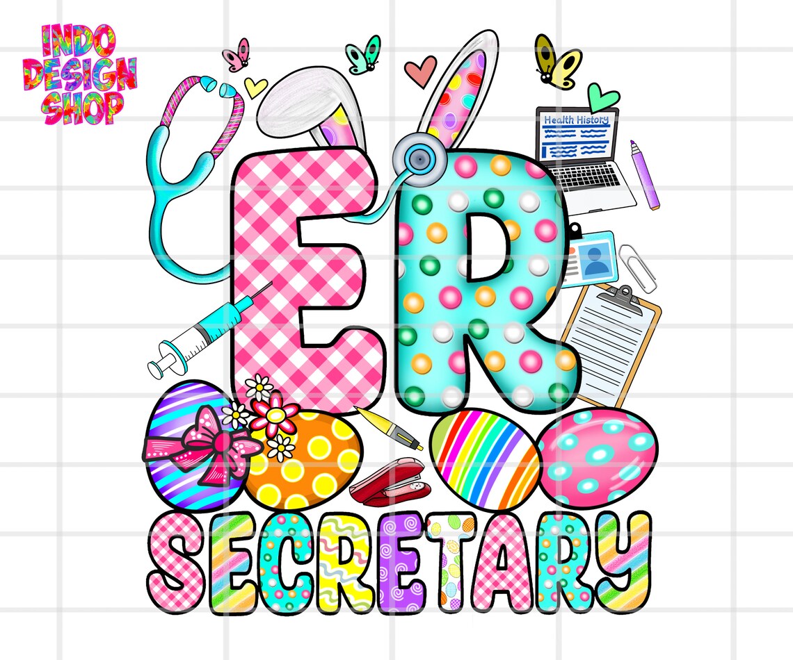Easter ER Secretary Png, ER Secretary Png, Emergency Room Secretary Png ...