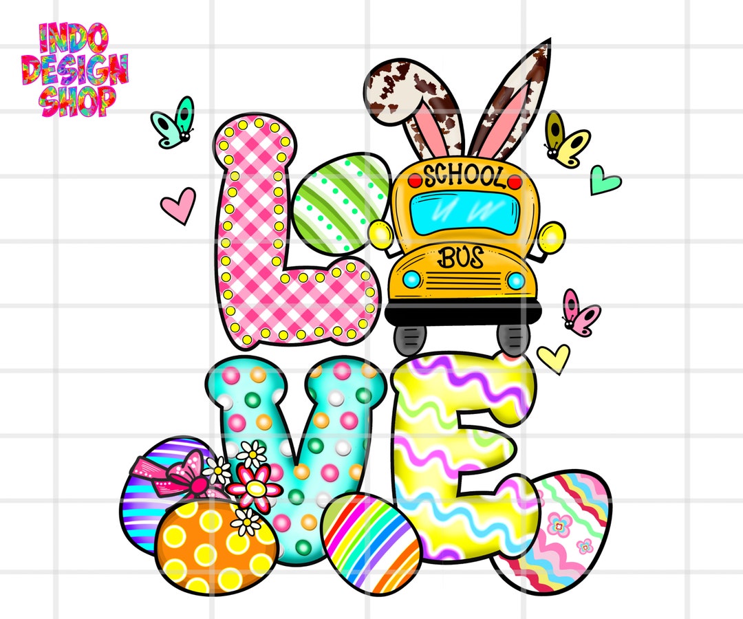 Easter Bus Driver Png, Easter Bus Driver Shirt Design, Every Bunny's ...