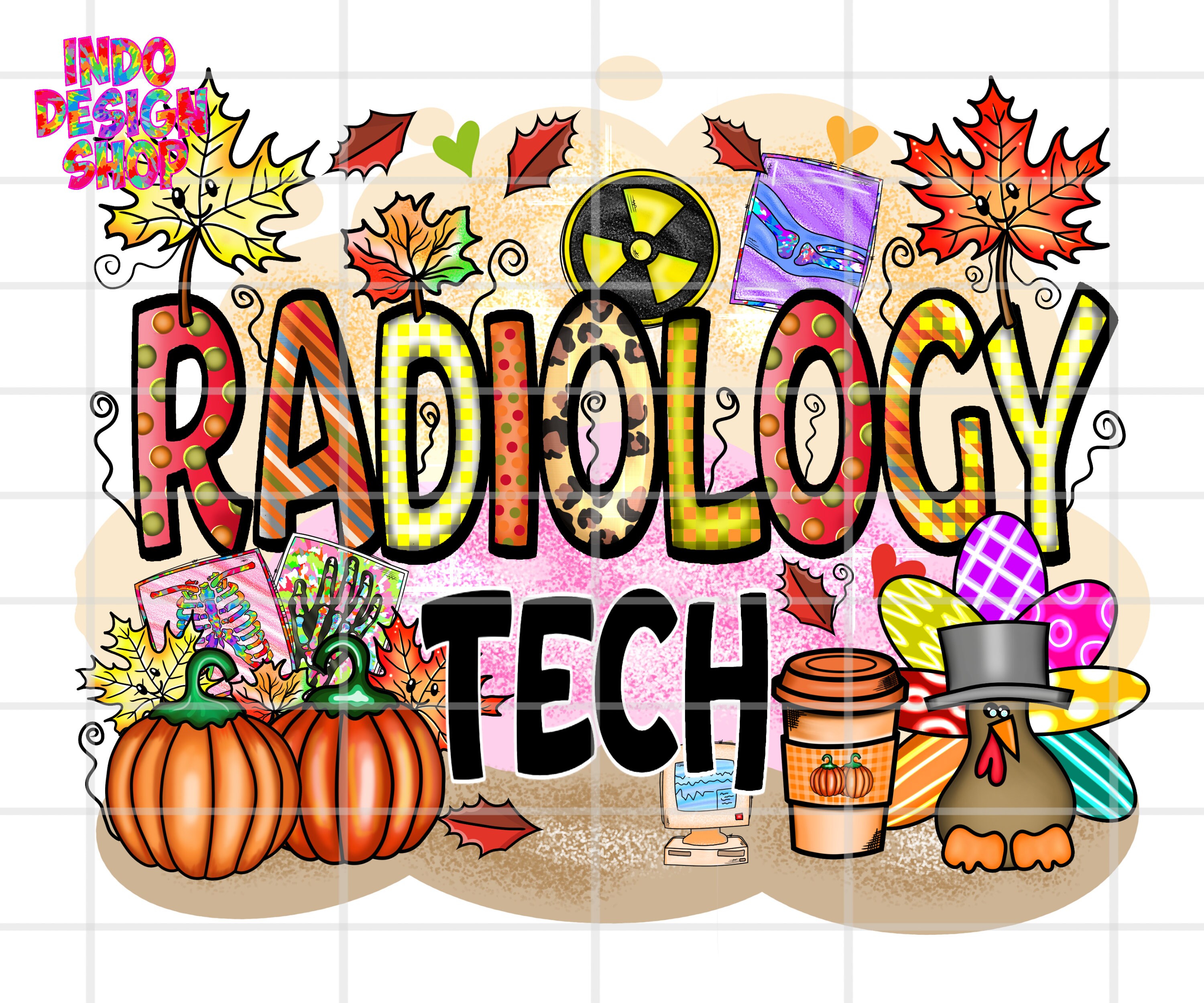 Fall Radiology Tech Png, Thanksgiving Radiology Png, Fall Vibes Png ...