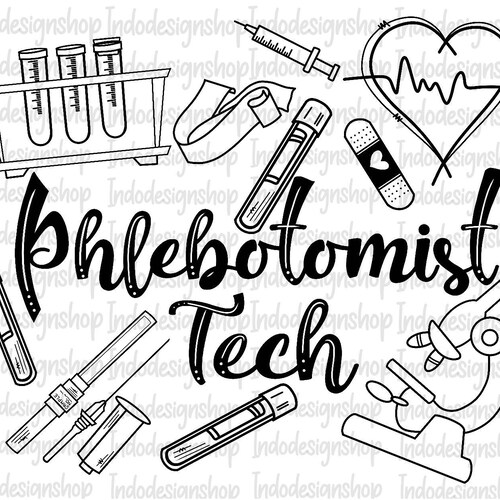 Phlebotomy Svg Phlebotomist Technician Svg Png Phlebotomist - Etsy