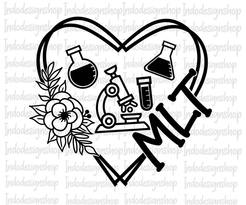 MLT Svg Png Medical Lab Tech Svg Lab Tech Svg File for - Etsy