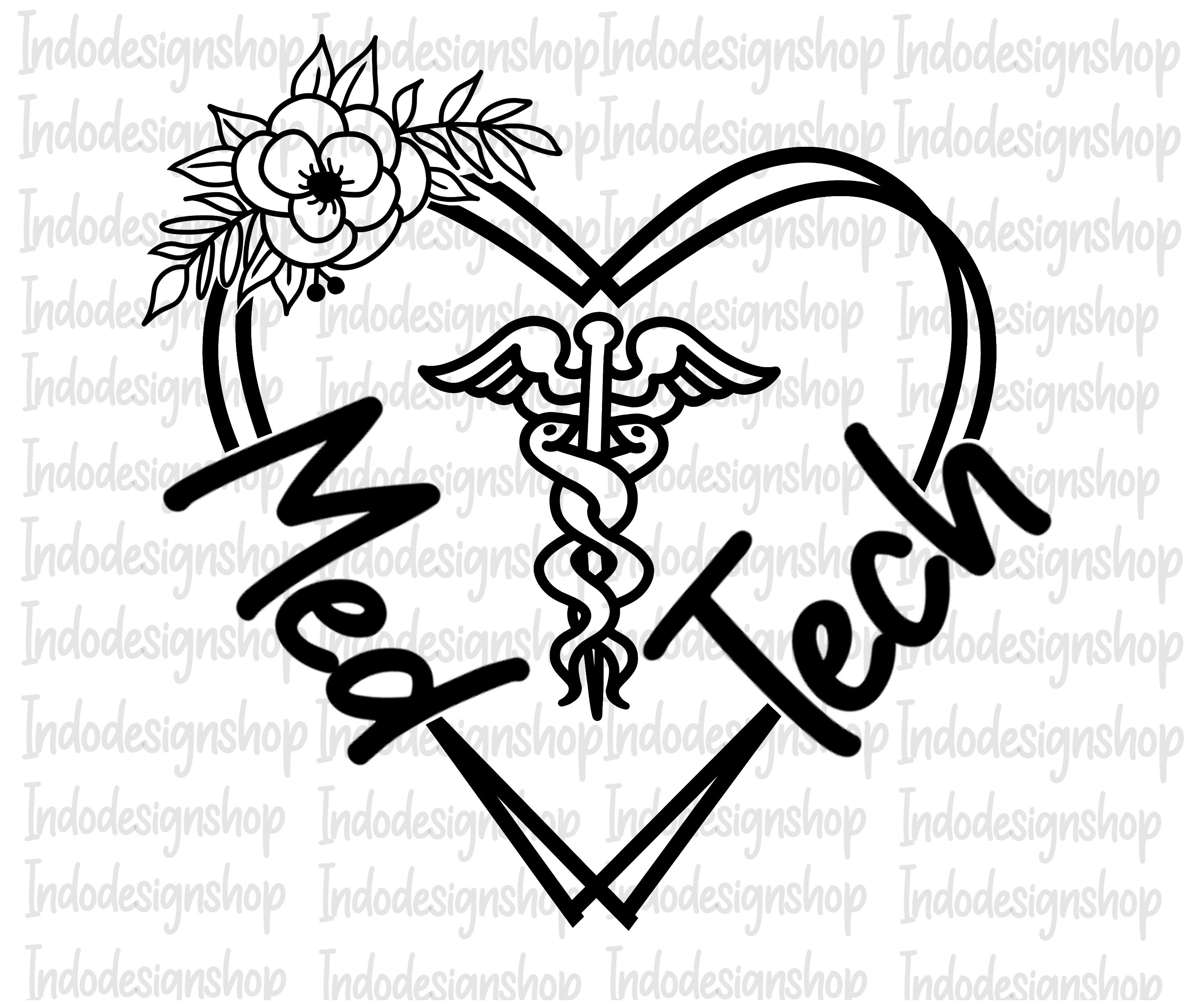 Med Tech Svg Medical Technician Svg Medical Tech Svg - Etsy