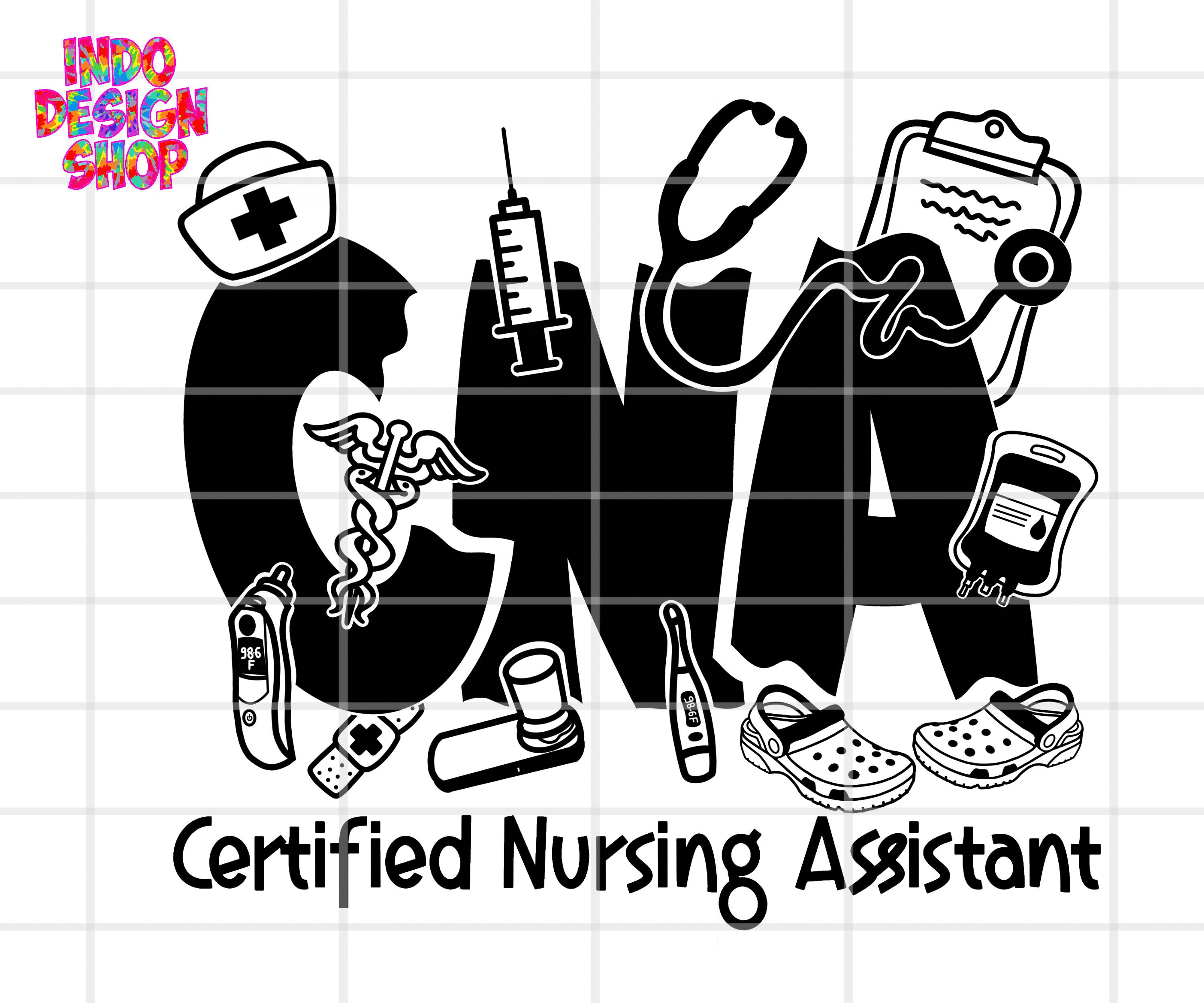 CNA Svg, Certified Nursing Assistant Svg, Cna Svg Png, Certified ...