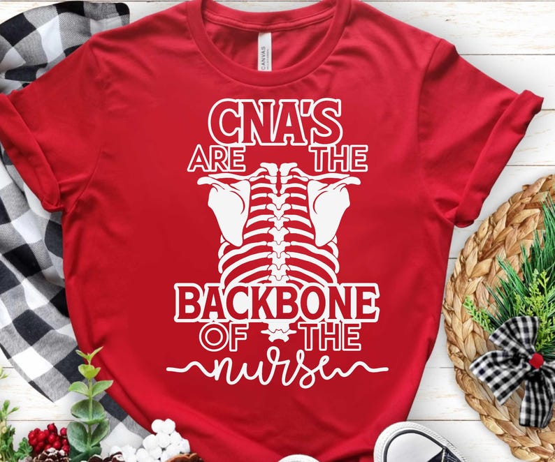 CNA Svg Png, Cna's Are the Backbone of the Nurse Svg Png, Nursing Life ...