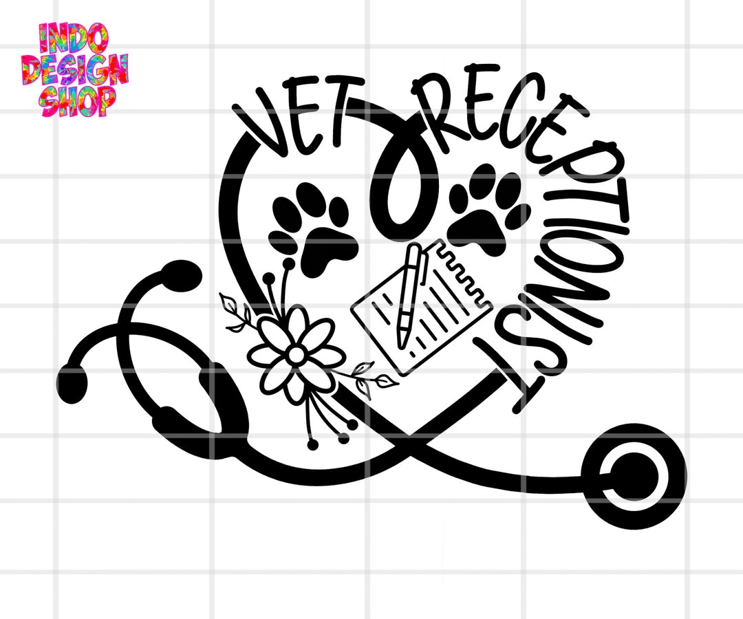 Vet Receptionist Svg, Veterinary Receptionist Svg File for Cricut ...
