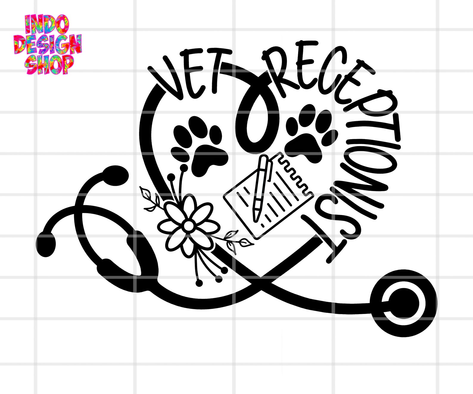 Vet Receptionist Svg, Veterinary Receptionist Svg File for Cricut ...