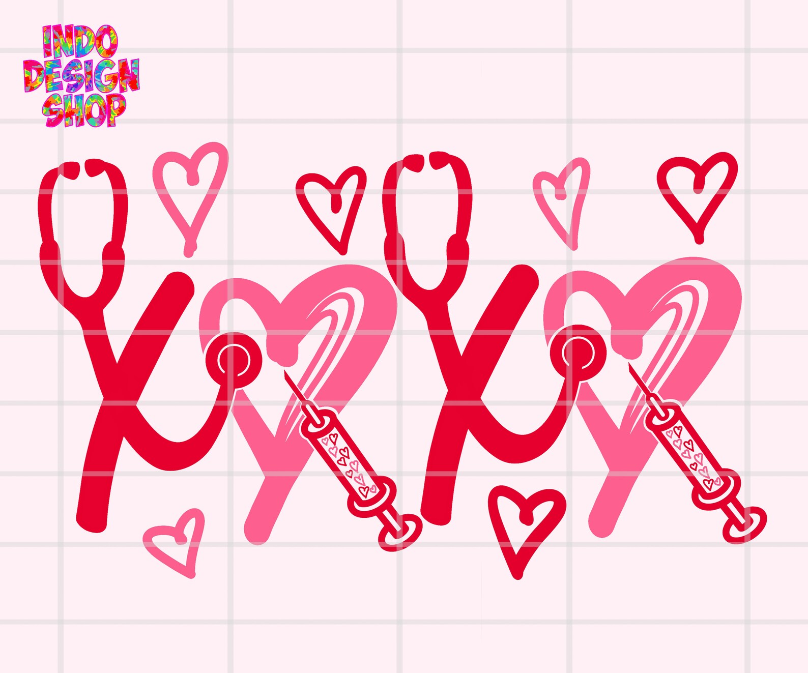 Nurse Valentines Svg Valentine's Day Nurse Svg - Etsy