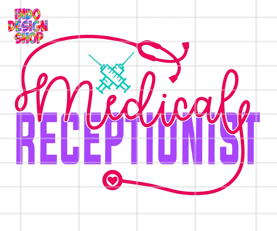 Medical Receptionist Svg, Medical Receptionist Life Svg Png, Medical ...