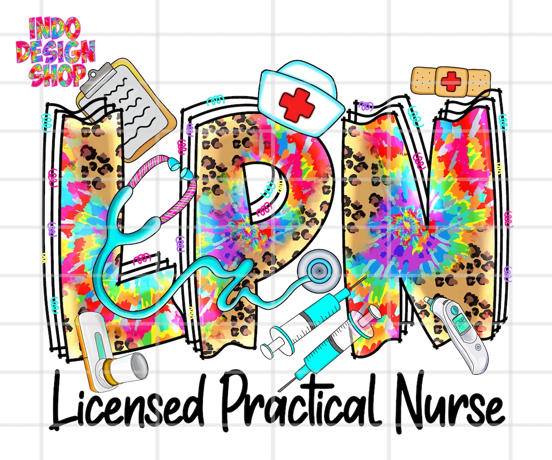 LPN Nurse Png, Licensed Practical Nurse Png, LPN Png Sublimation Design ...