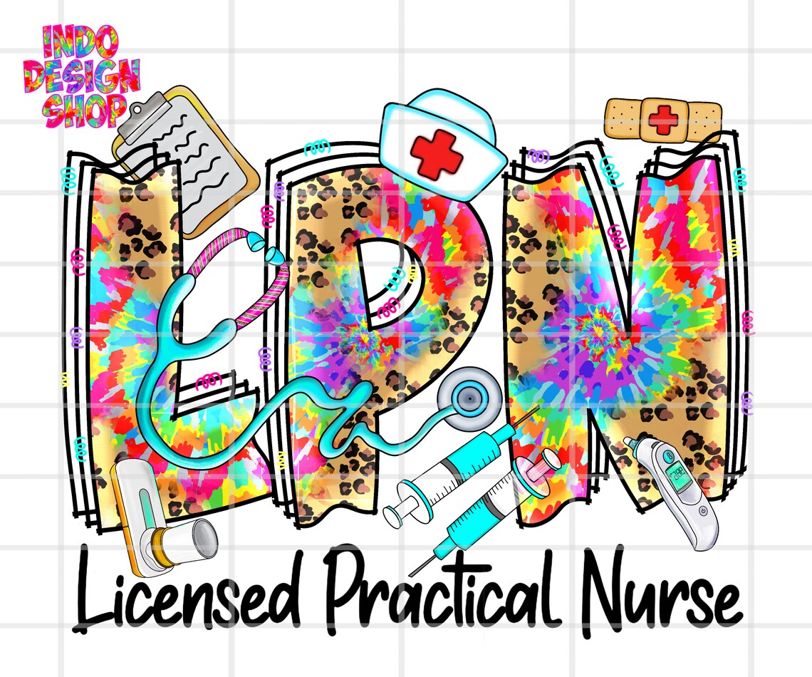 LPN Nurse Png, Licensed Practical Nurse Png, LPN Png Sublimation Design ...