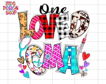 One Loved Cna Png - Etsy