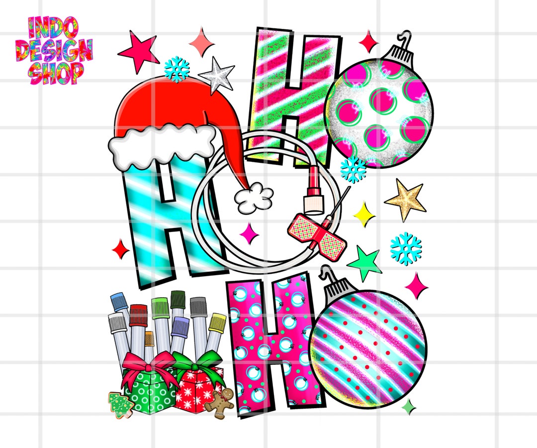 Christmas Phlebotomist Png, Christmas Phlebotomy Squad Png, Santa's ...